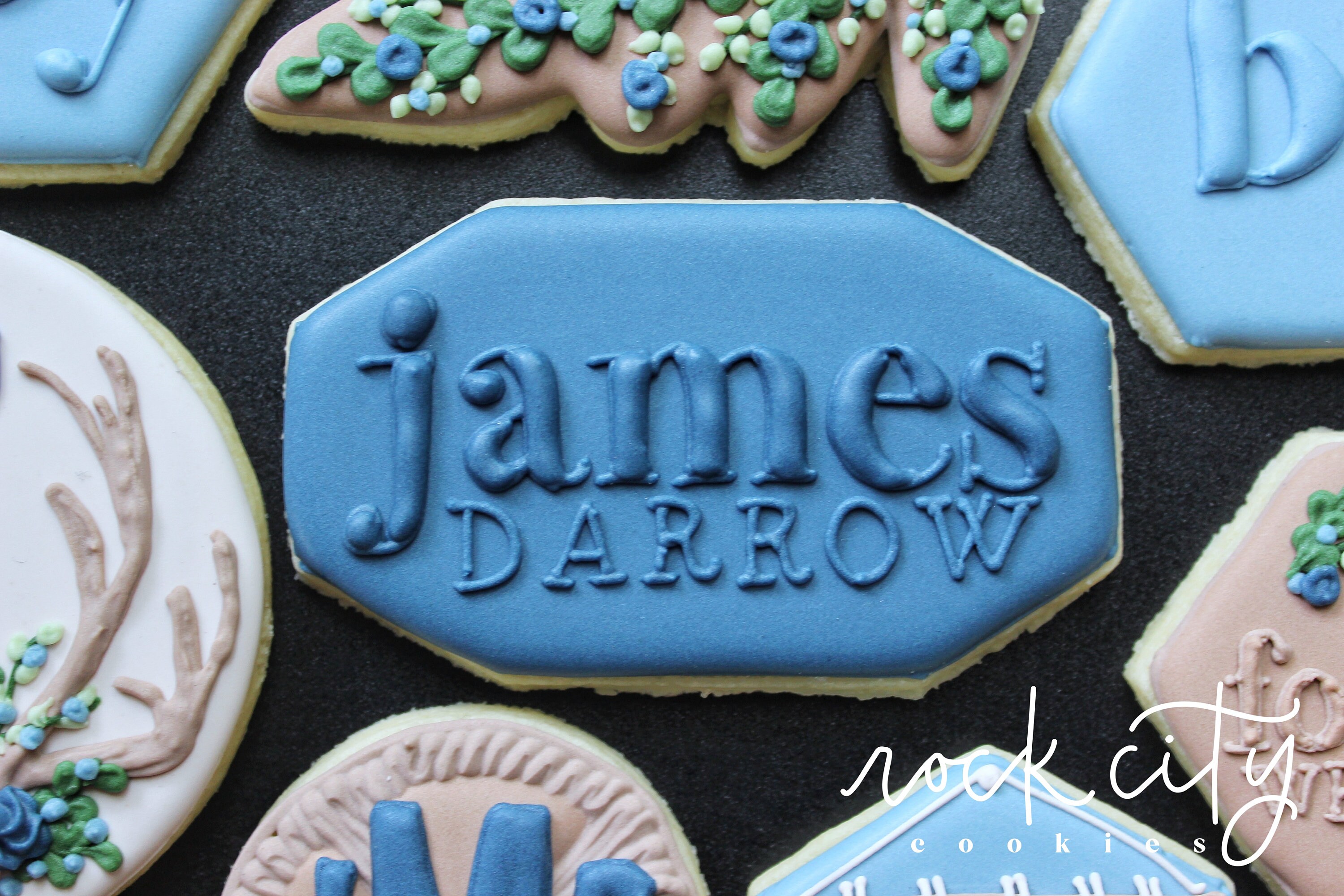 LONG OCTAGON Cookie Cutter // Long Octagon Plaque Cookie - Etsy