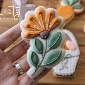 FLOWER 3 Cookie Cutter // Spring Flower Cookie Cutter, Easter Cookie Cutters, Spring Cookie ...