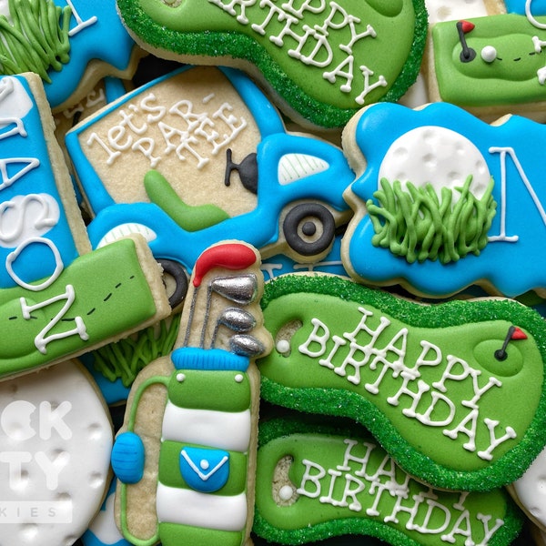 Golf Sugar Cookies - Etsy