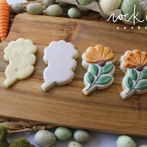 FLOWER 3 Cookie Cutter // Spring Flower Cookie Cutter, Easter Cookie Cutters, Spring Cookie ...