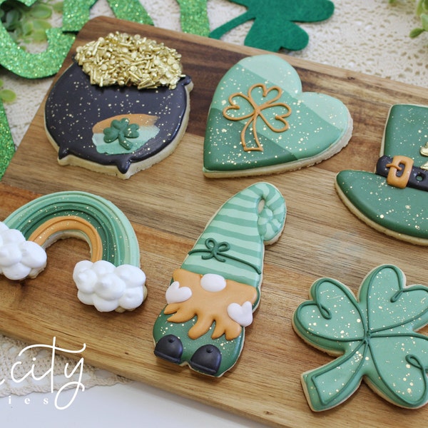 St Patricks Day Cookies - Etsy