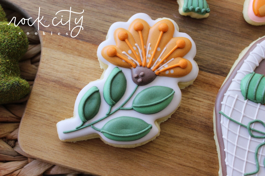 FLOWER 3 Cookie Cutter // Spring Flower Cookie Cutter, Easter Cookie ...