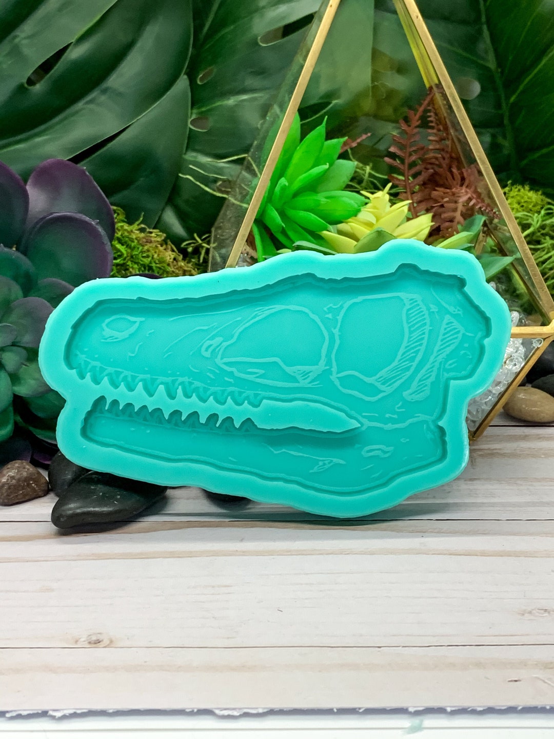 Raptor Skull Food Safe Silicone Mold for Resin, Jesmonite, Clay, Soap ...