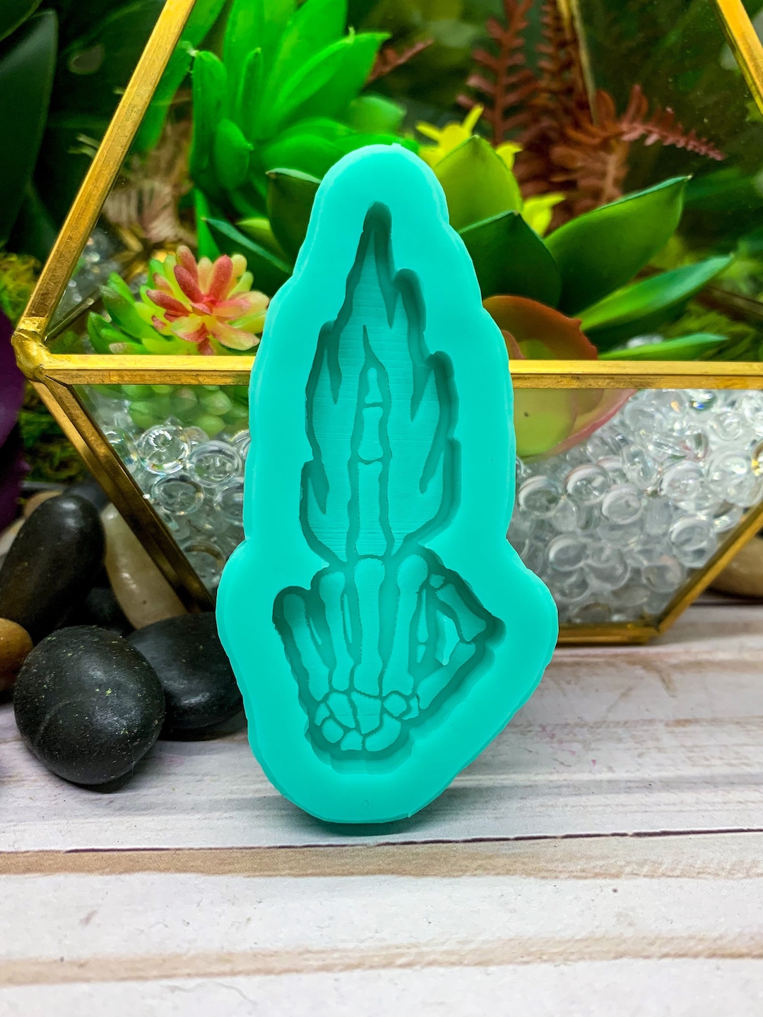 Flaming Middle Finger Mini Food Safe Silicone Mold for Resin - Etsy Ireland