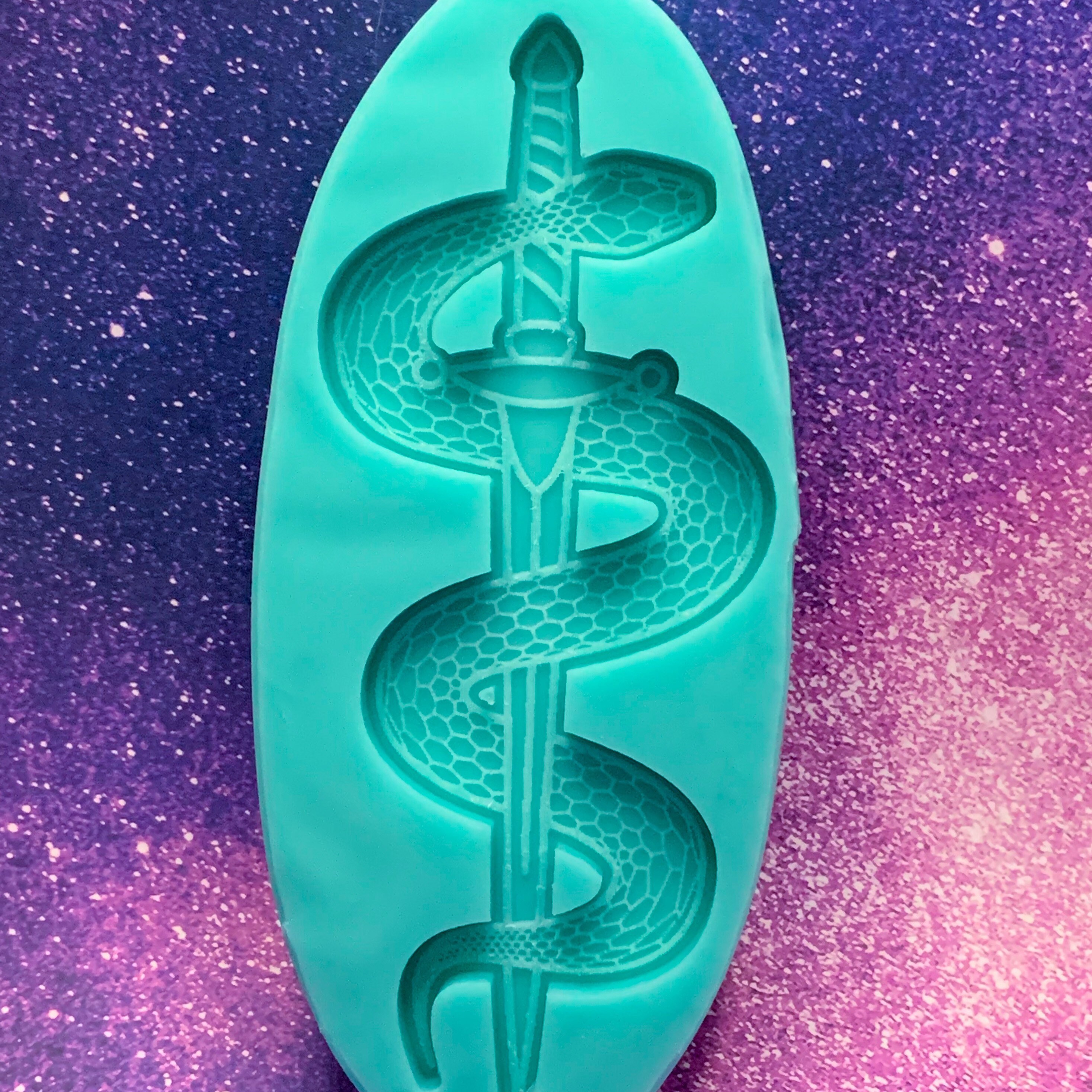 Small Dagger and Snake Food Safe Silicone Mold for Resin - Etsy