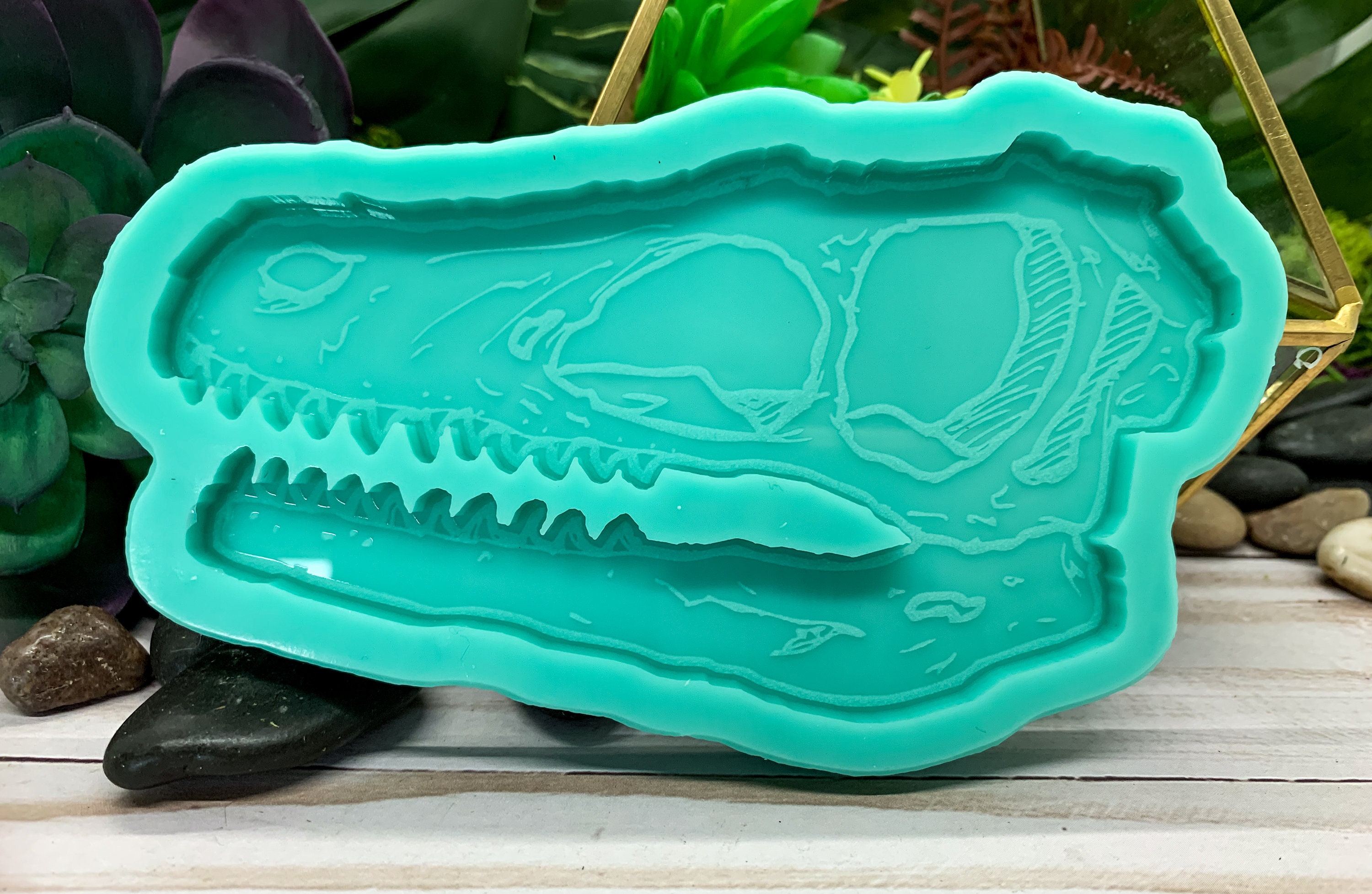 Raptor Skull Food Safe Silicone Mold for Resin Jesmonite - Etsy