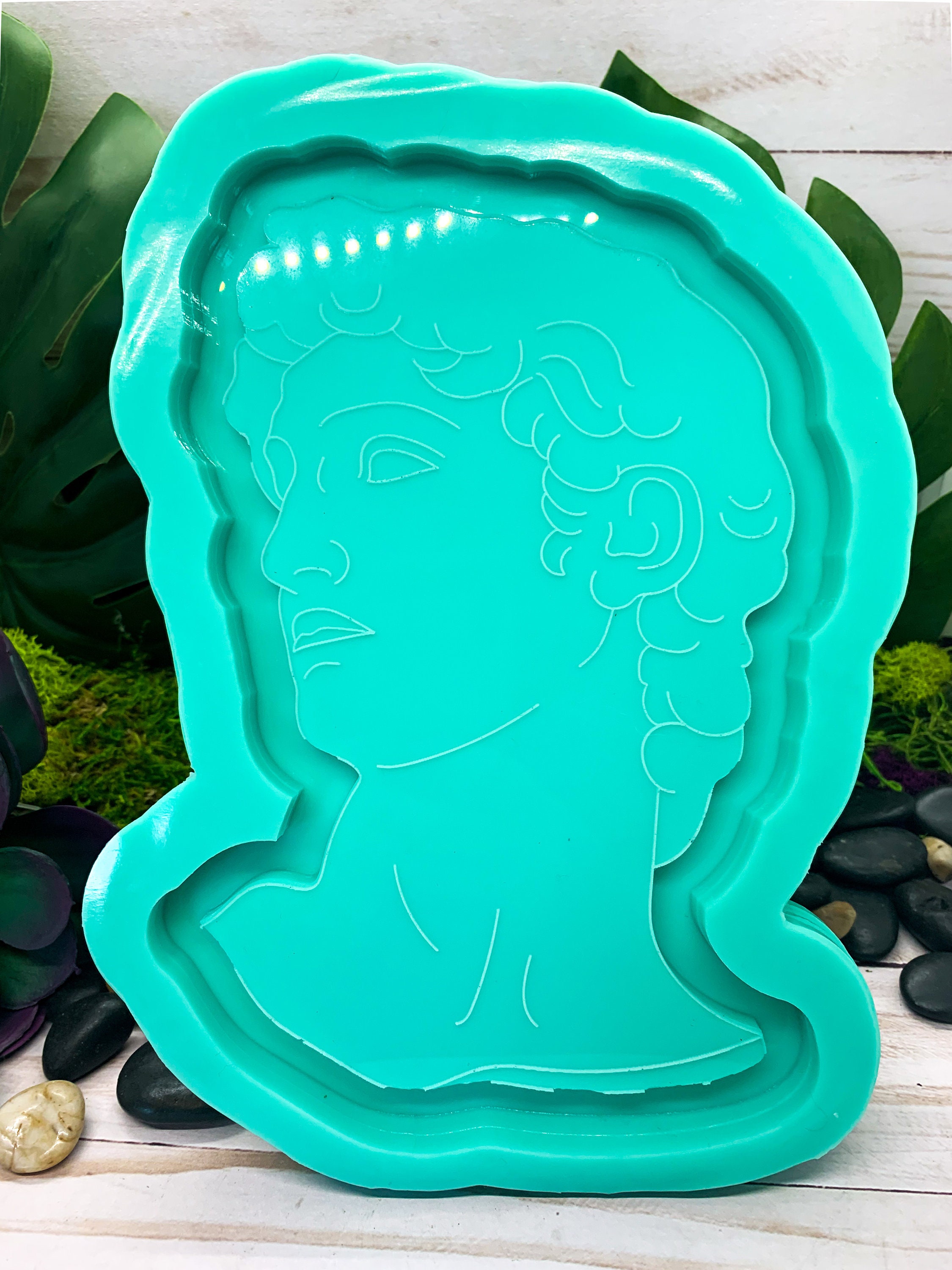 Extra Large Renaissance Bust Tray Food Safe Silicone Mold for - Etsy