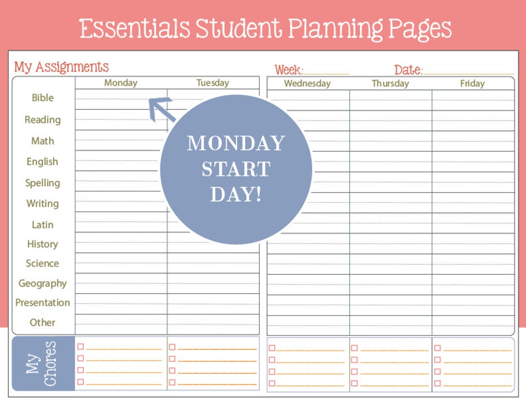 2024-25 CC Essentials Student Planner for Girls Classical Conversations ...