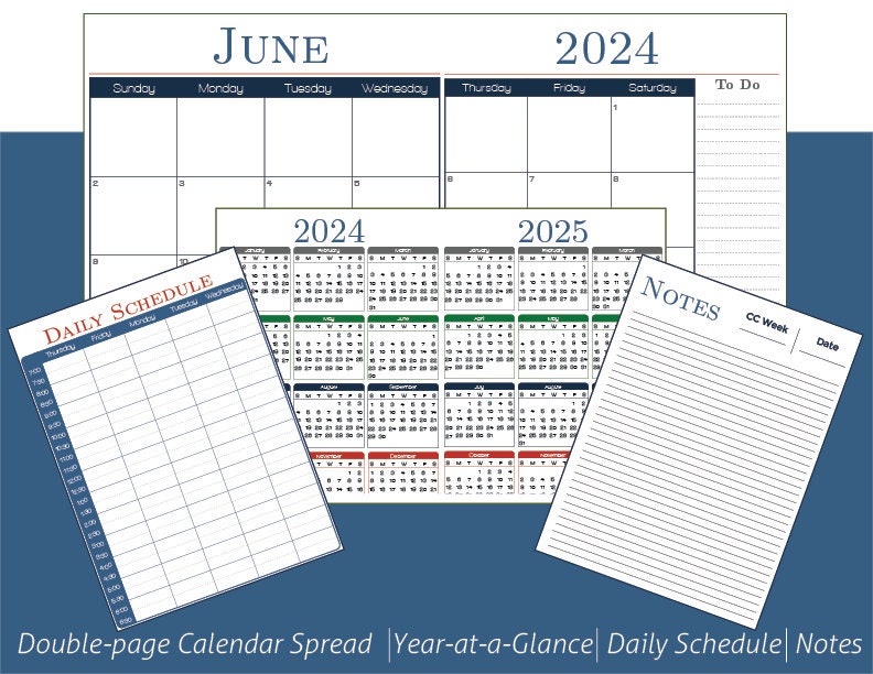 2024-25 CC Challenge Student Planner for BOYS THURSDAY Start Day ...