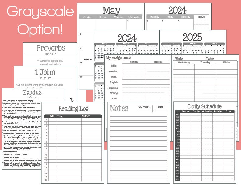 2024-25 CC Essentials Student Planner for Girls Classical Conversations ...