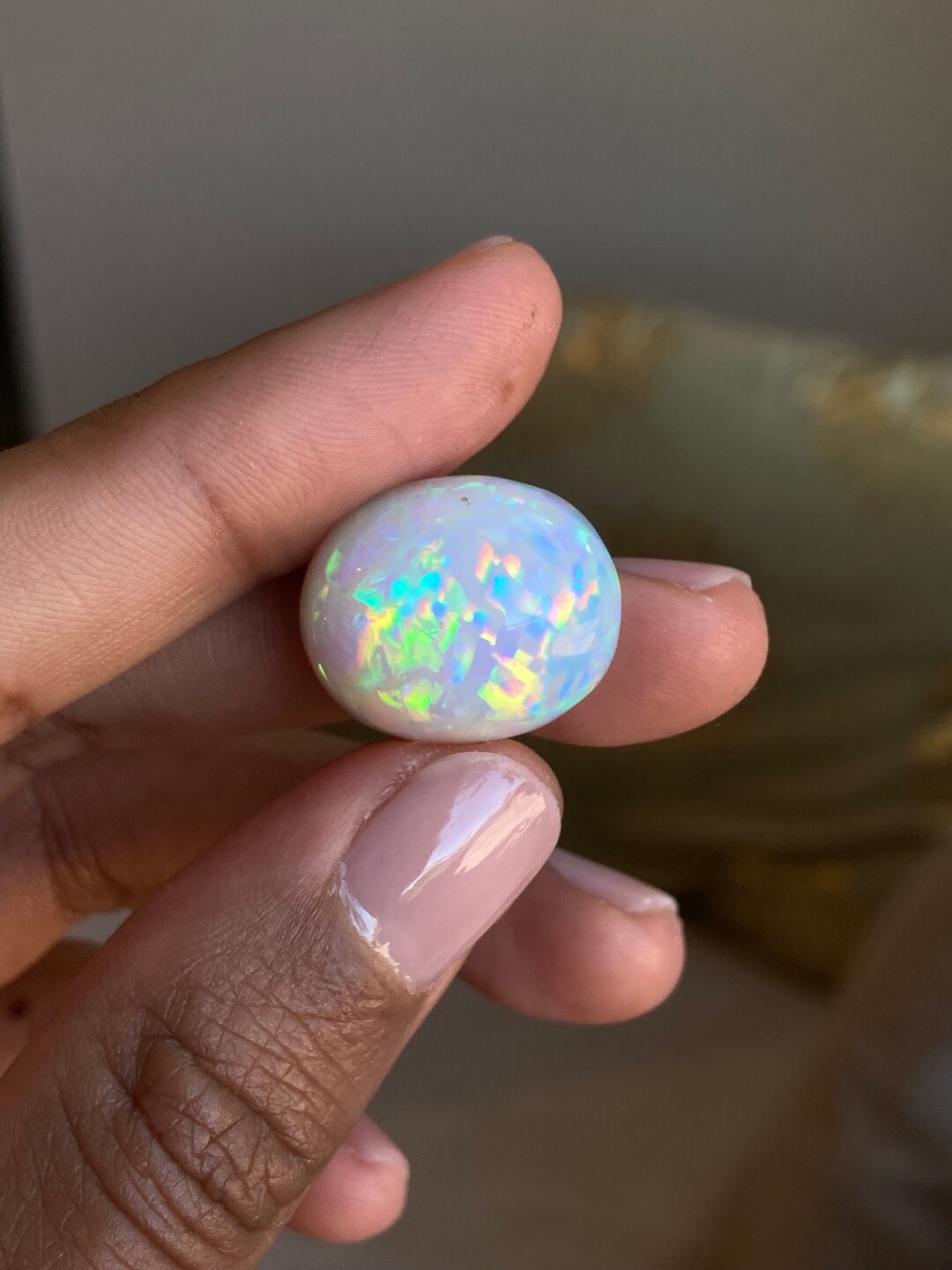 Ultra Rare Script Pattern Opal 12.30 Carats - Etsy