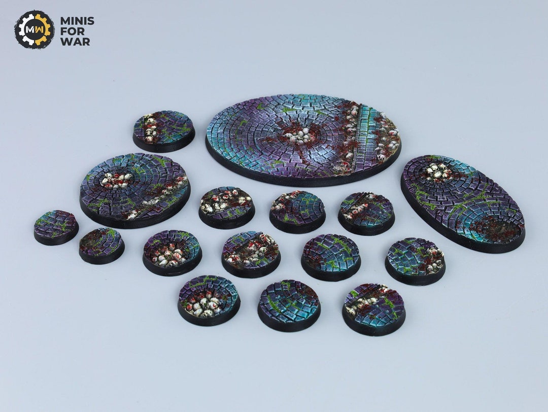 Monastery of Madness - Battle Ready 3D Bases for Wargames, Miniatures ...