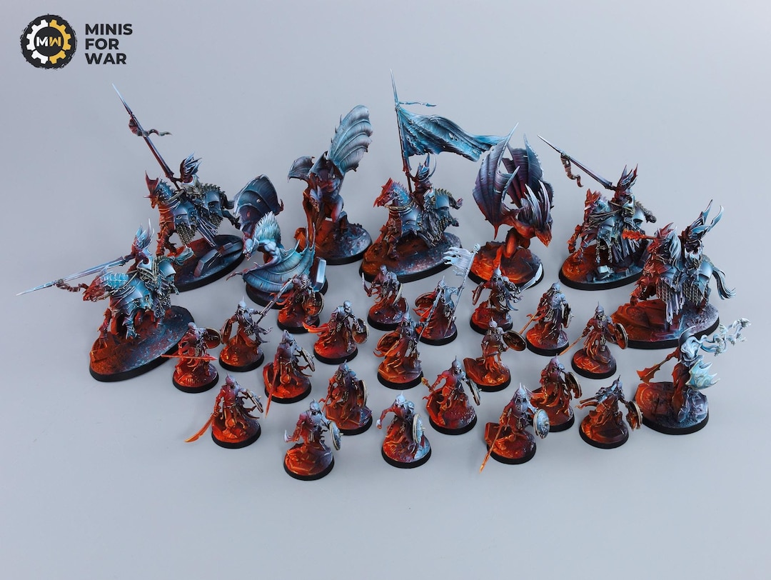 Age of Sigmar Soulblight Gravelords / Vampires Spearhead PAINTED - Etsy ...