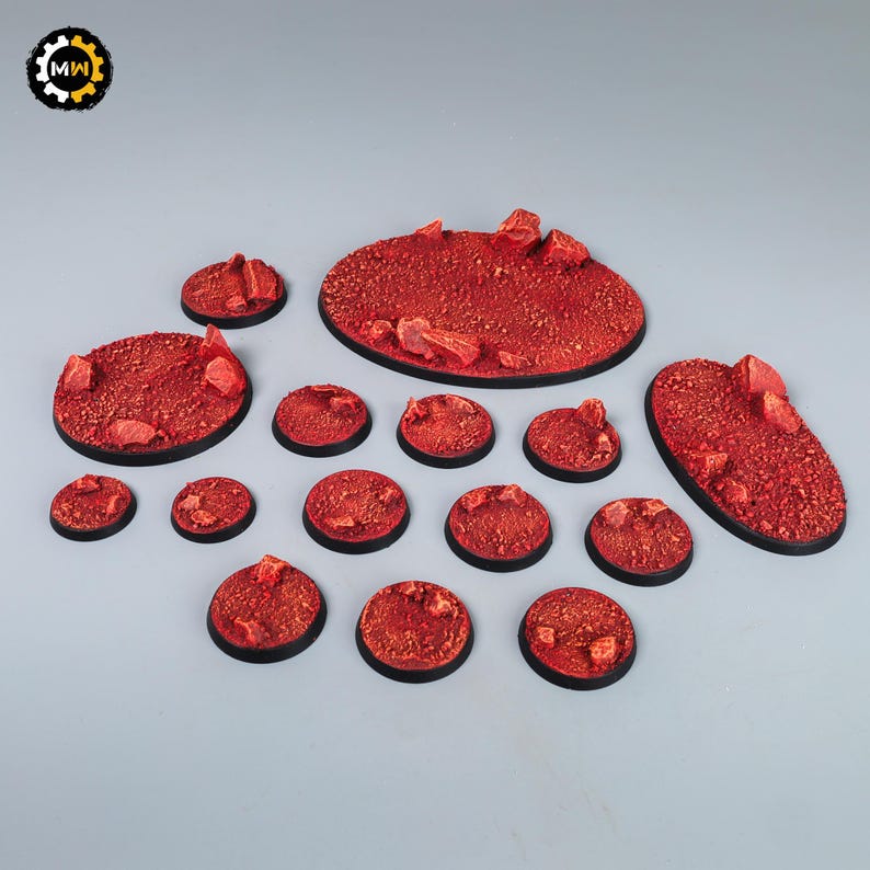 Classic Martian - Battle Ready Bases for Wargames, Miniatures, Figures ...