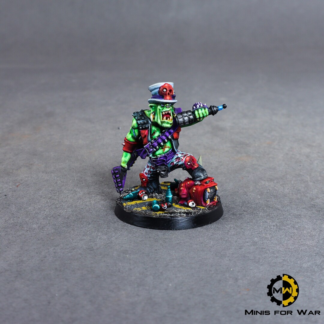 40k Ork Goff Rocker LIMITED PAINTED - Etsy