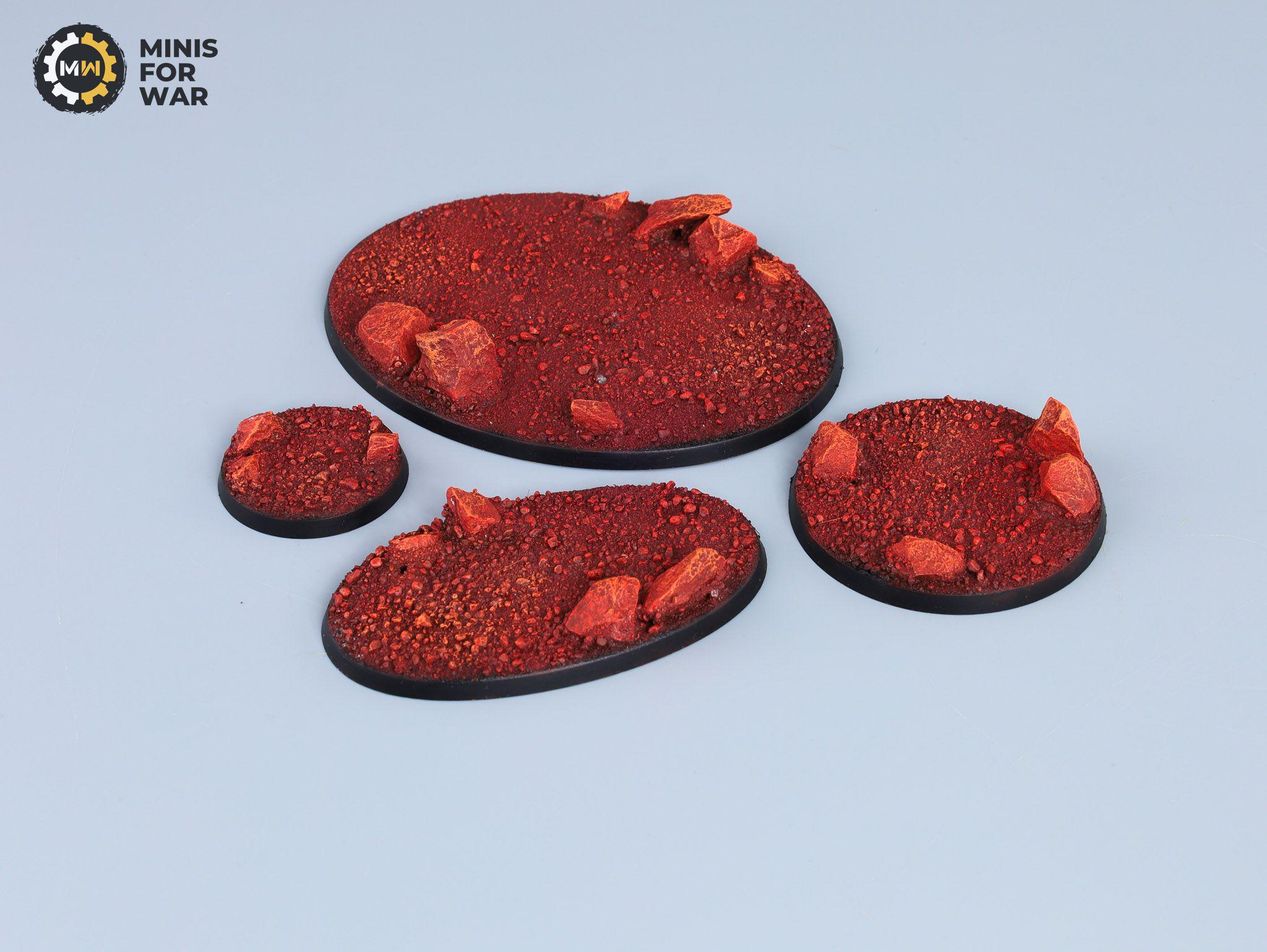 Classic Martian - Battle Ready Bases for Wargames, Miniatures, Figures ...