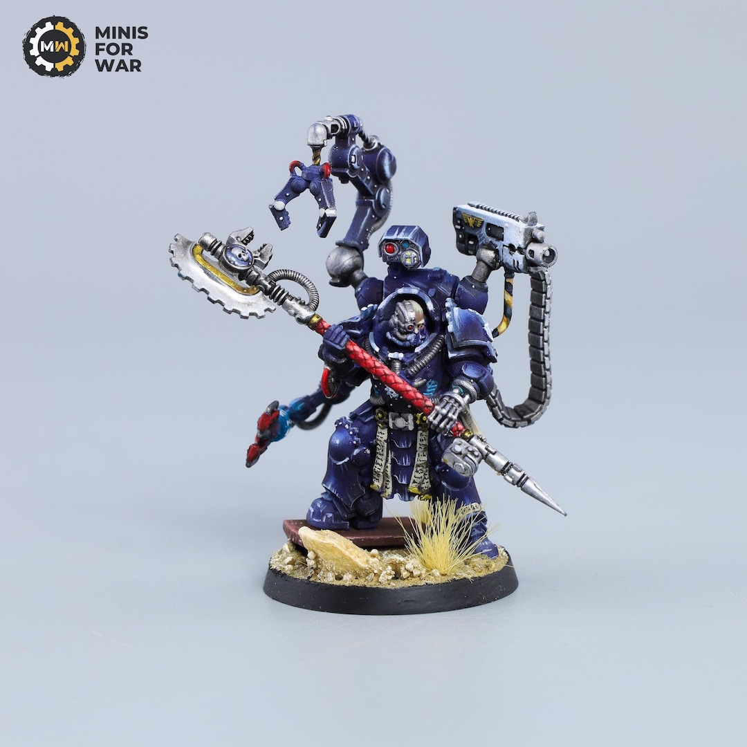 40k - Space Marines - Iron Father Feirros [PAINTED] - Etsy