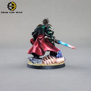 40k Space Marines Dark Angels Terminator Captain PAINTED - Etsy