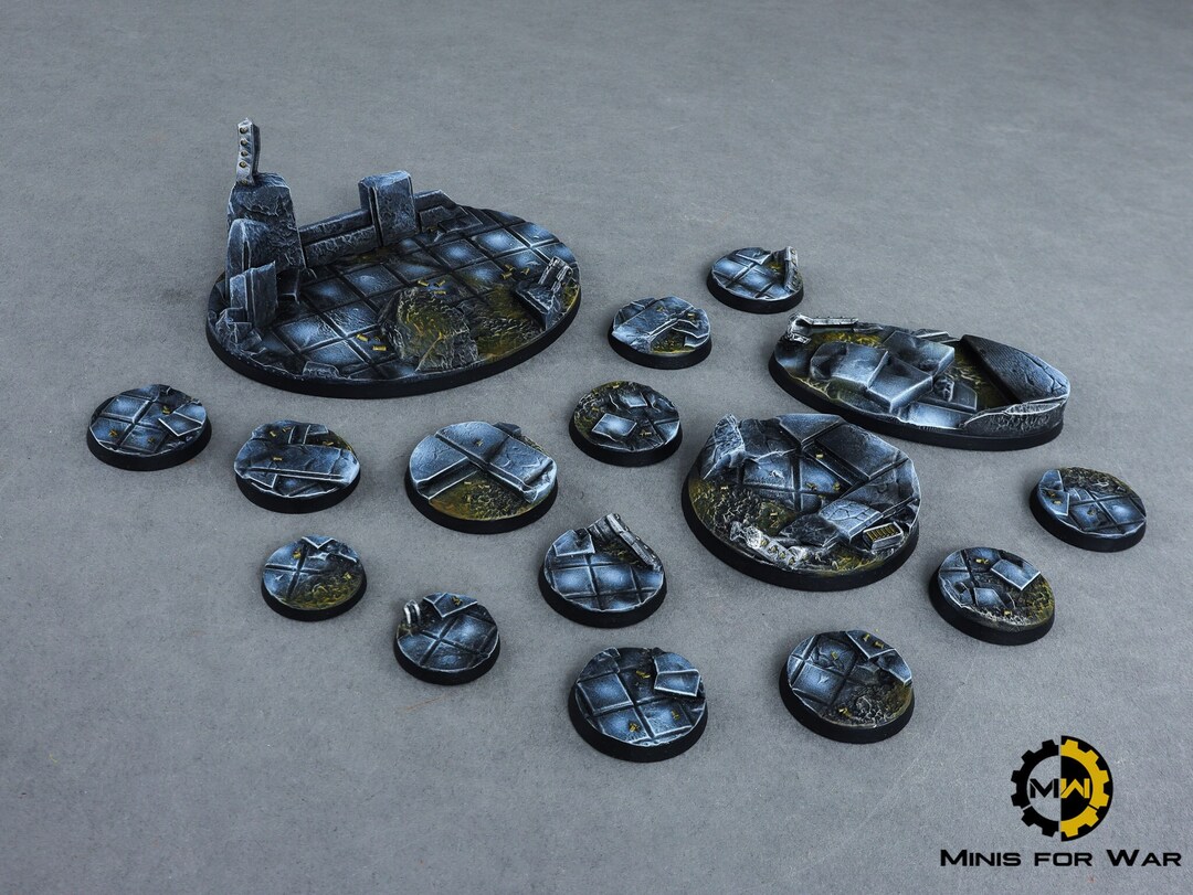 Battle Bases Ruins Different Sizes PAINTED - Etsy Australia