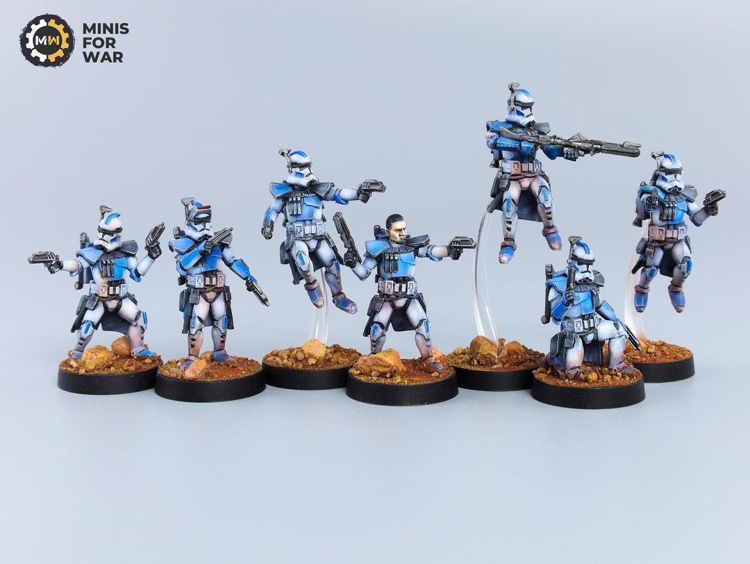 Star Wars: Legion - Republic - ARC Troopers Unit [PAINTED] - Etsy