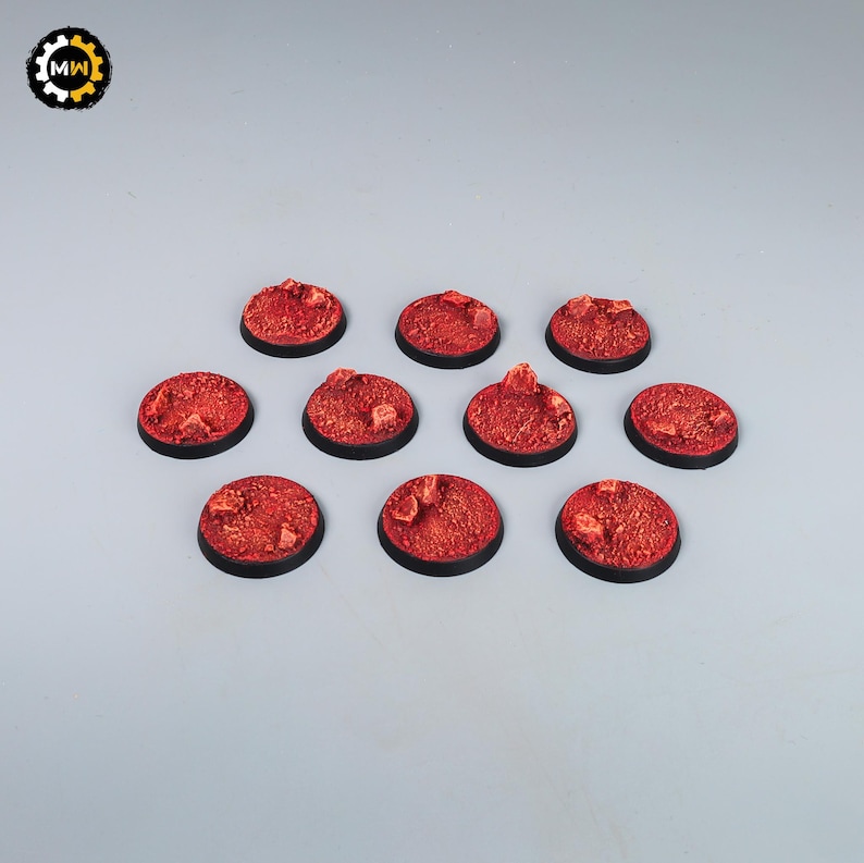 Classic Martian - Battle Ready Bases for Wargames, Miniatures, Figures ...