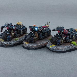 40k Space Marines Primaris Outriders I PAINTED - Etsy