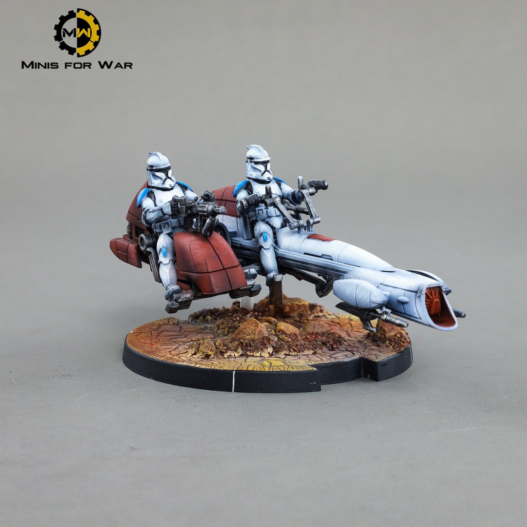 Star Wars: Legion BARC Speeder Unit Expansion PAINTED - Etsy
