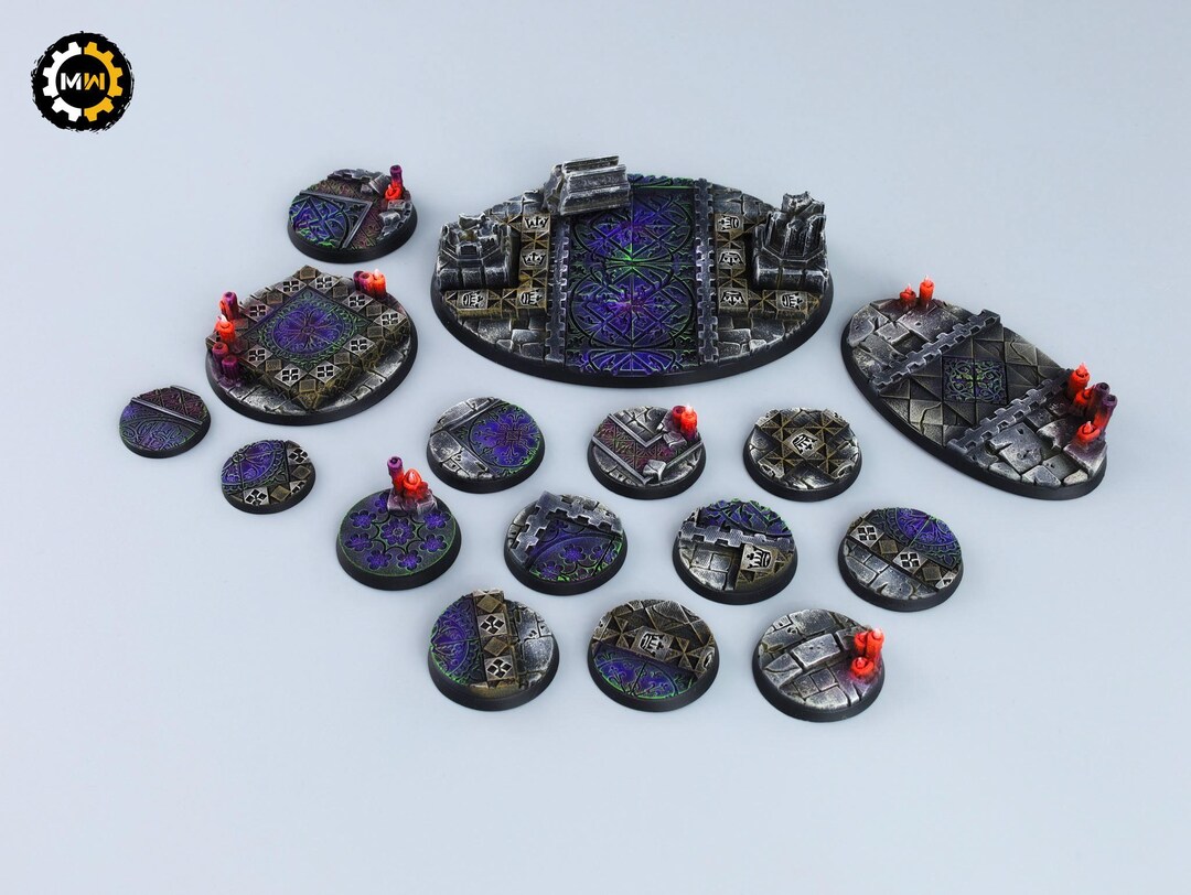 Vampire Castle - Battle Ready 3D Bases for Wargames, Miniatures ...