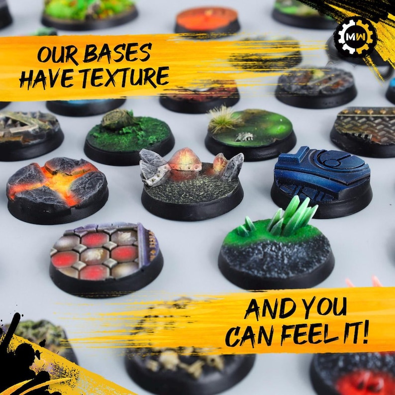 Molten Forge - Battle Ready 3D Bases for Wargames, Miniatures, Figures ...