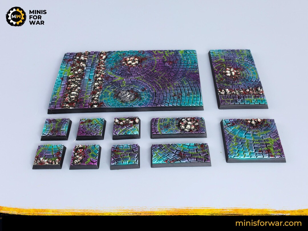 Monastery of Madness - Square - Battle Ready 3D Bases for Wargames ...