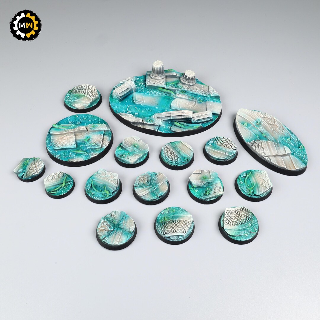 Atlantis - Battle Ready 3D Bases for Wargames, Miniatures, Figures ...