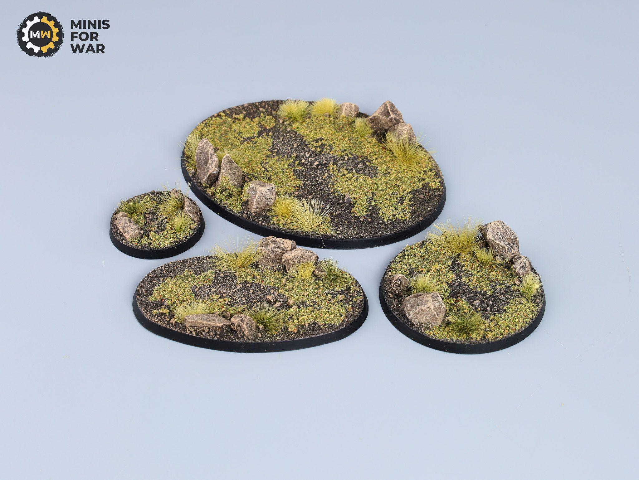 Classic Steppe - Battle Ready Bases for Wargames, Miniatures, Figures ...