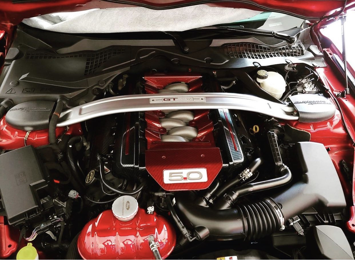 2016-2022 Mustang GT350 Strut Tower Covers COBRA Embossed - Etsy