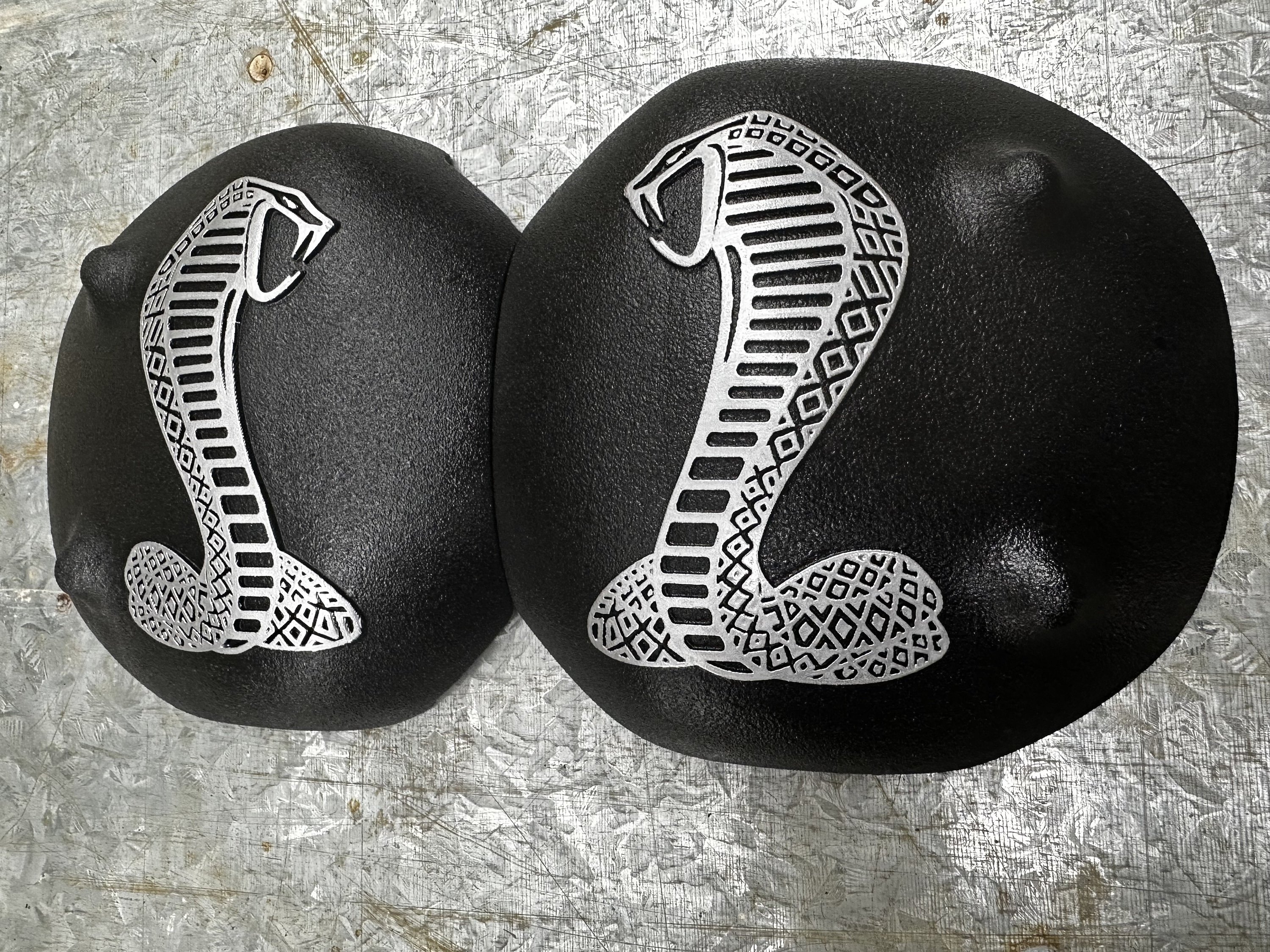 Ford Mustang GT500 Cobra Strut Tower Covers 07-14 (set of 2) Choose ...