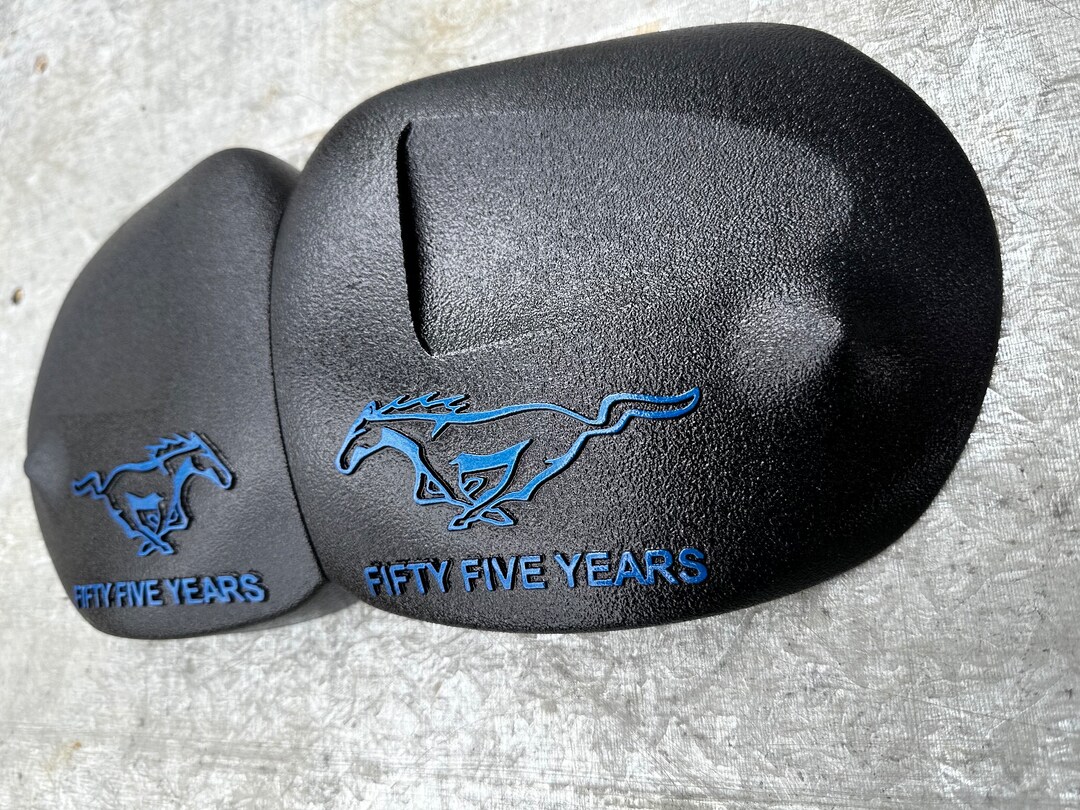 2015-2025 Ford Mustang Strut Tower Covers (scoop Covers With Pony 55 ...