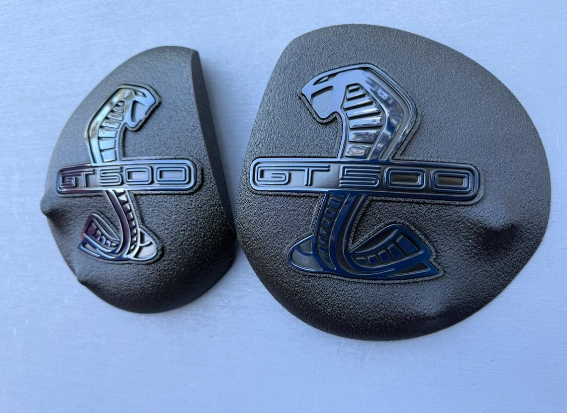2020-2022 Ford Mustang GT500 Strut Tower Covers (predator) (choose Logo ...