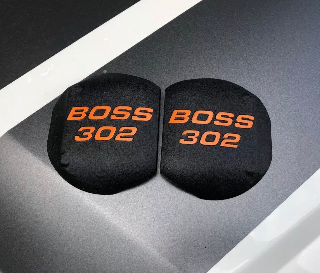 2005-2014 Ford Mustang Strut Tower Covers Painted Embossed Log | Etsy