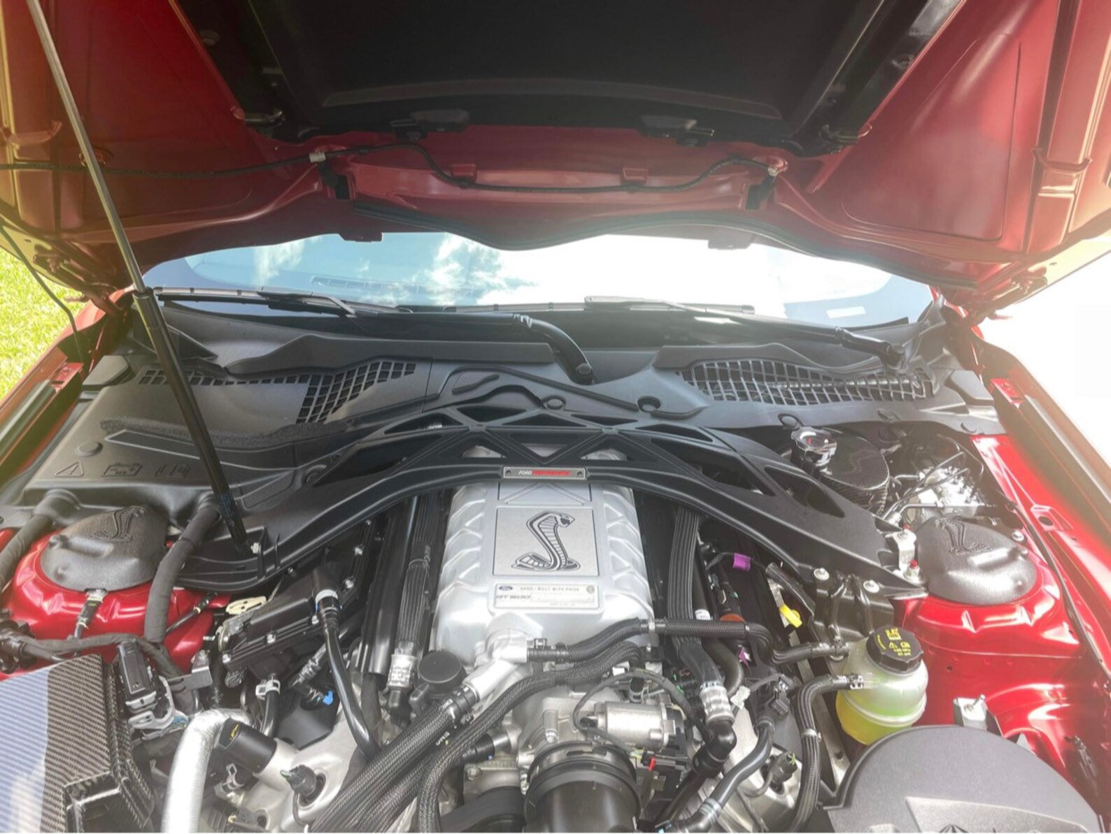 2020-2022 Ford Mustang GT500 Strut Tower Covers Custom Fitted - Etsy