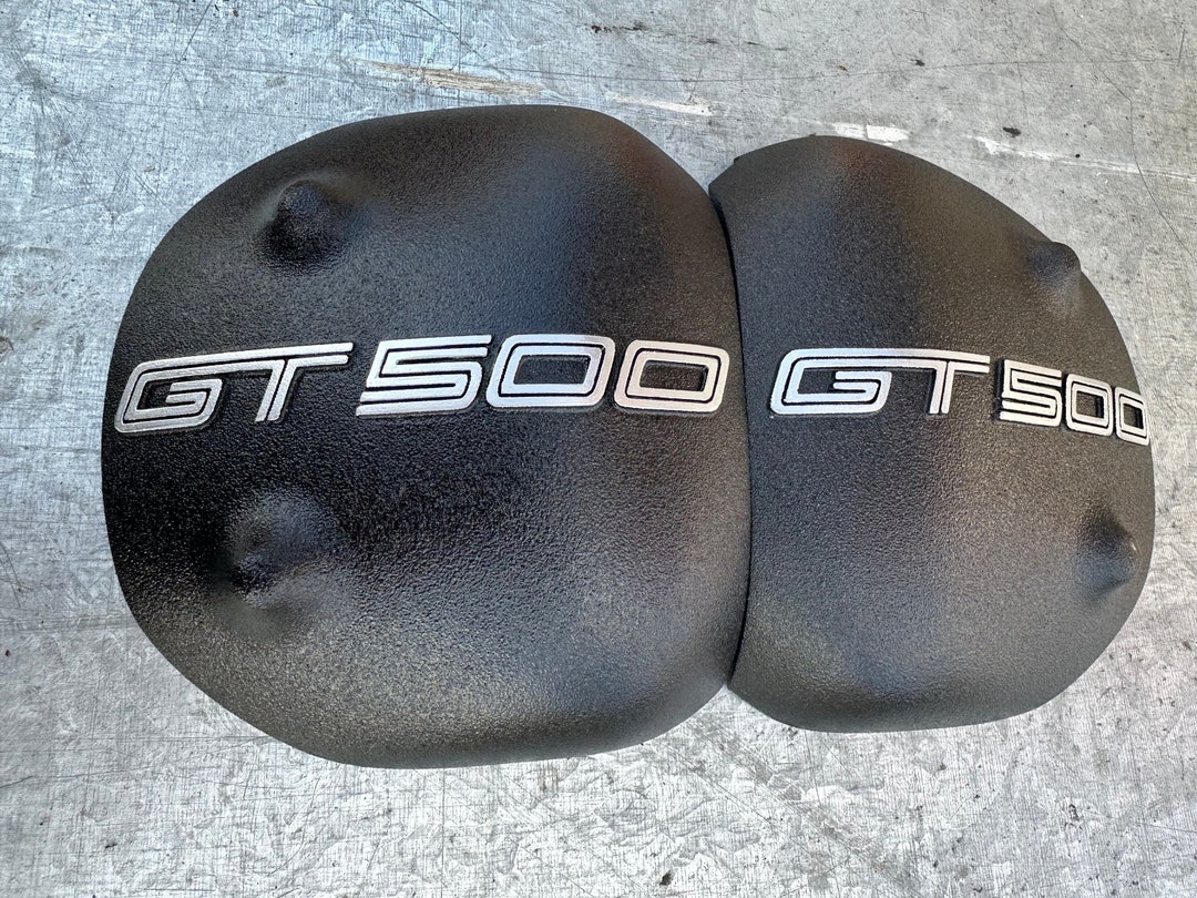 07-14 GT500 Strut Tower Covers (set of 2) - GT500 (CHOOSE LOGO COLOR ...