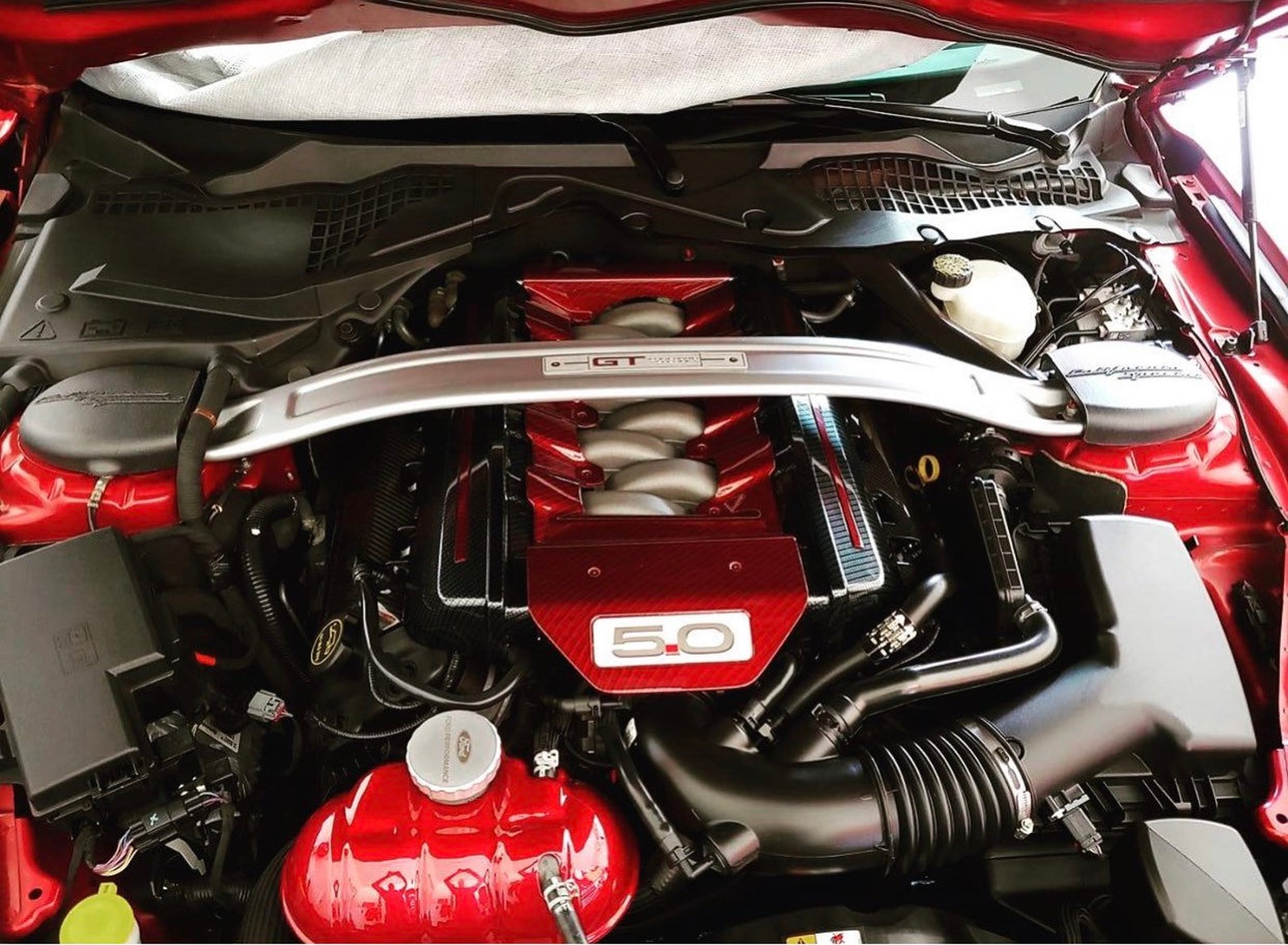 2020-2022 Ford Mustang GT500 Strut Tower Covers Custom Fitted - Etsy