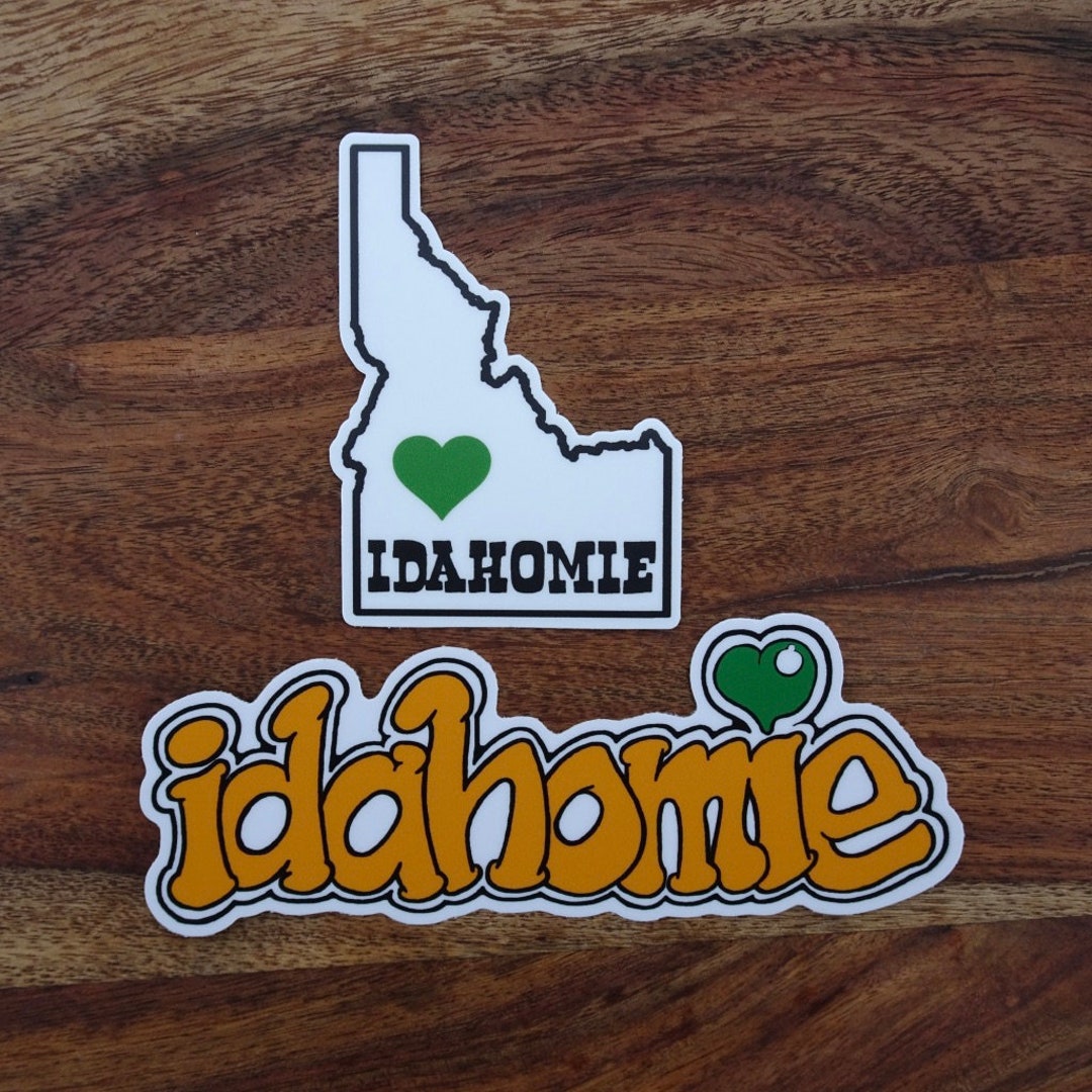 Idahomie Sticker Set, Original Art, Durable Vinyl - Etsy