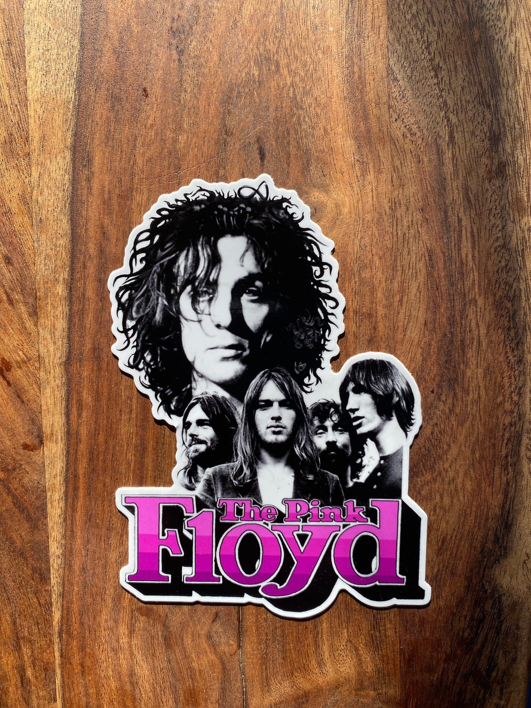 Pink Floyd Syd Barrett Sticker 5"x 4" Die Cut One of a Kind Original ...