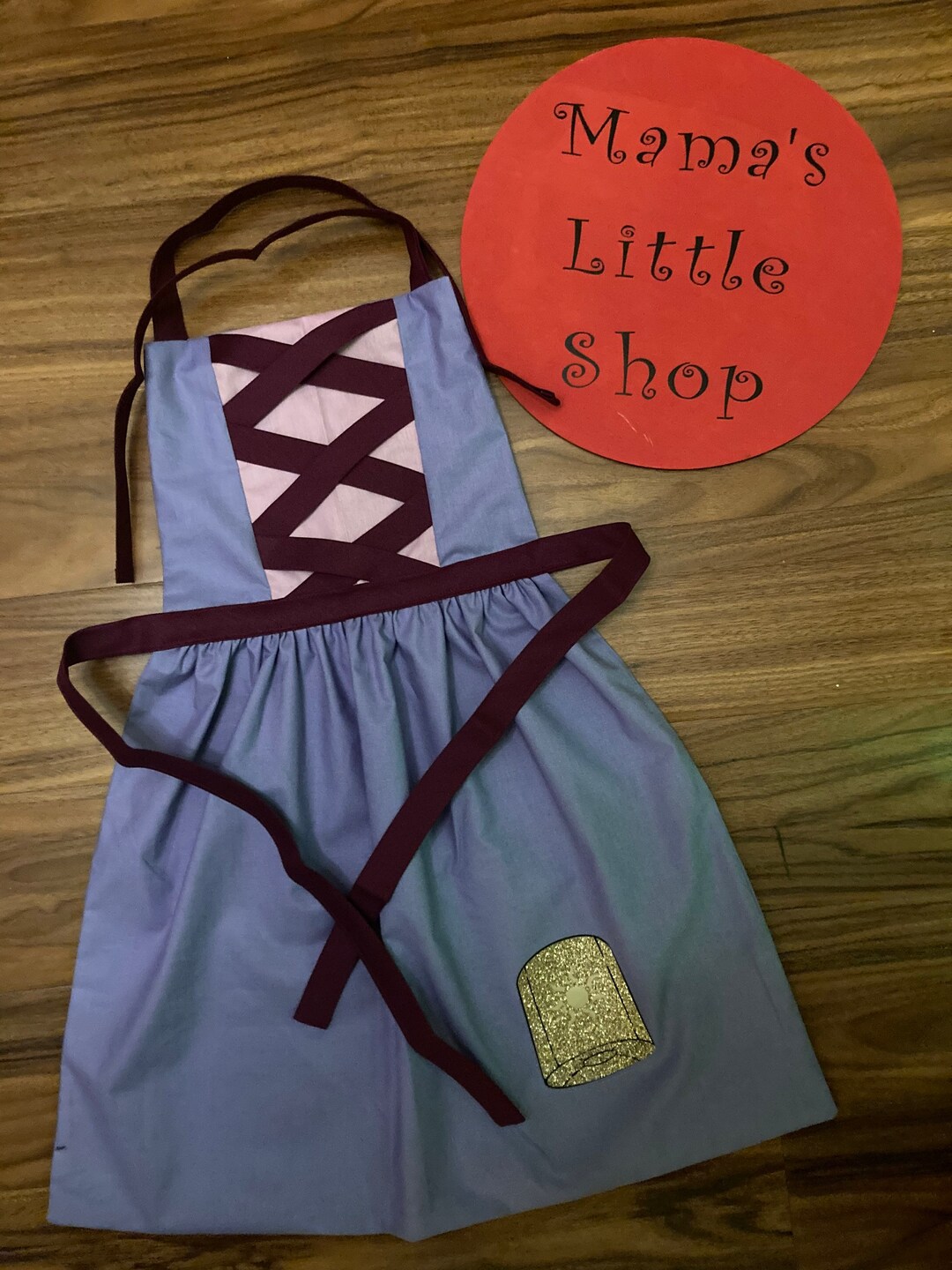 Rapunzel Inspired Princess Apron - Etsy