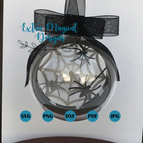 Halloween Ornament Svg - Etsy