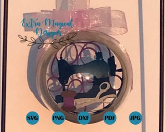 Sewing Shadow Box | Etsy