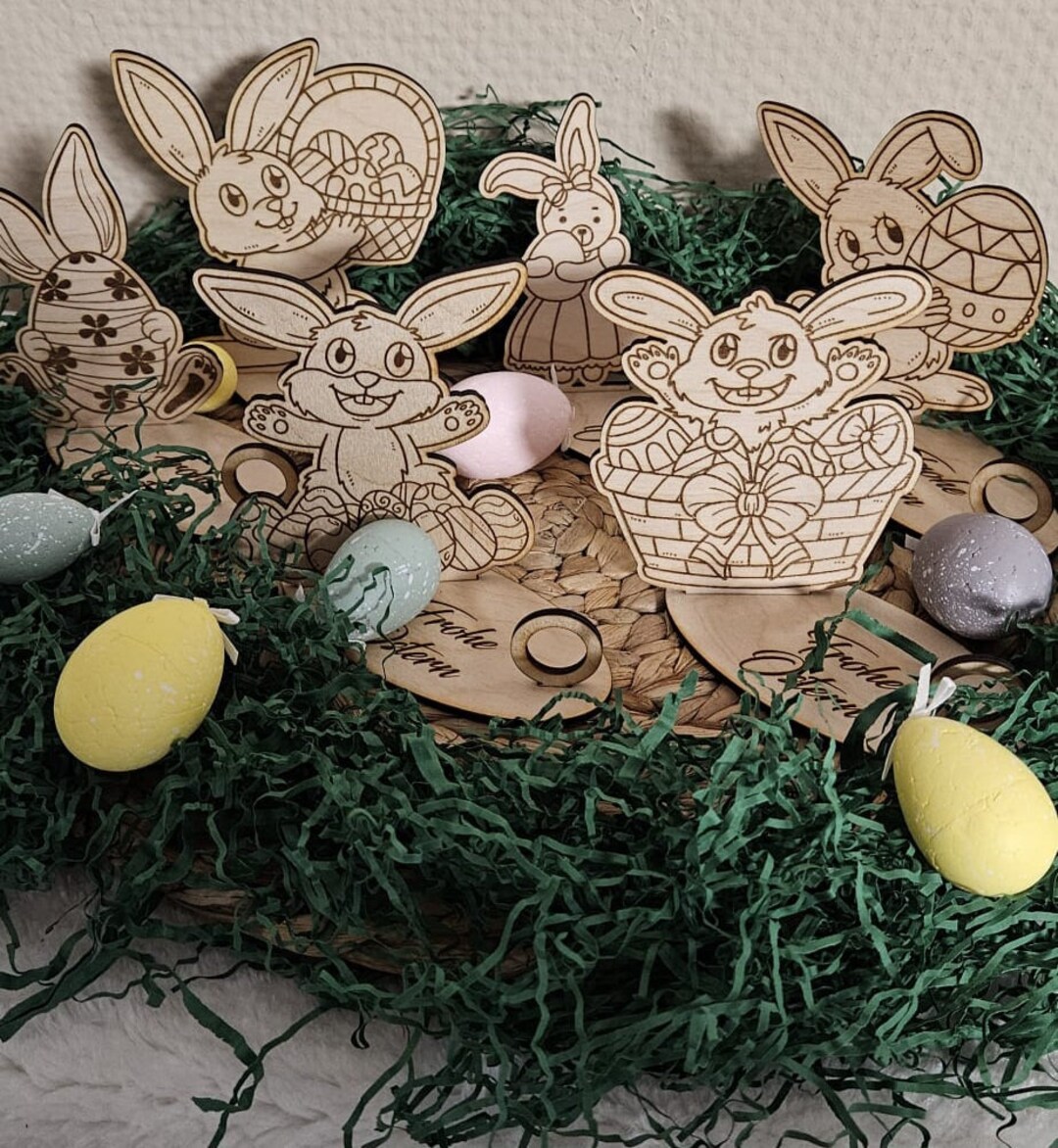 Easter Money Gift, Easter Wooden Gift, Children's Surprise, Easter ...