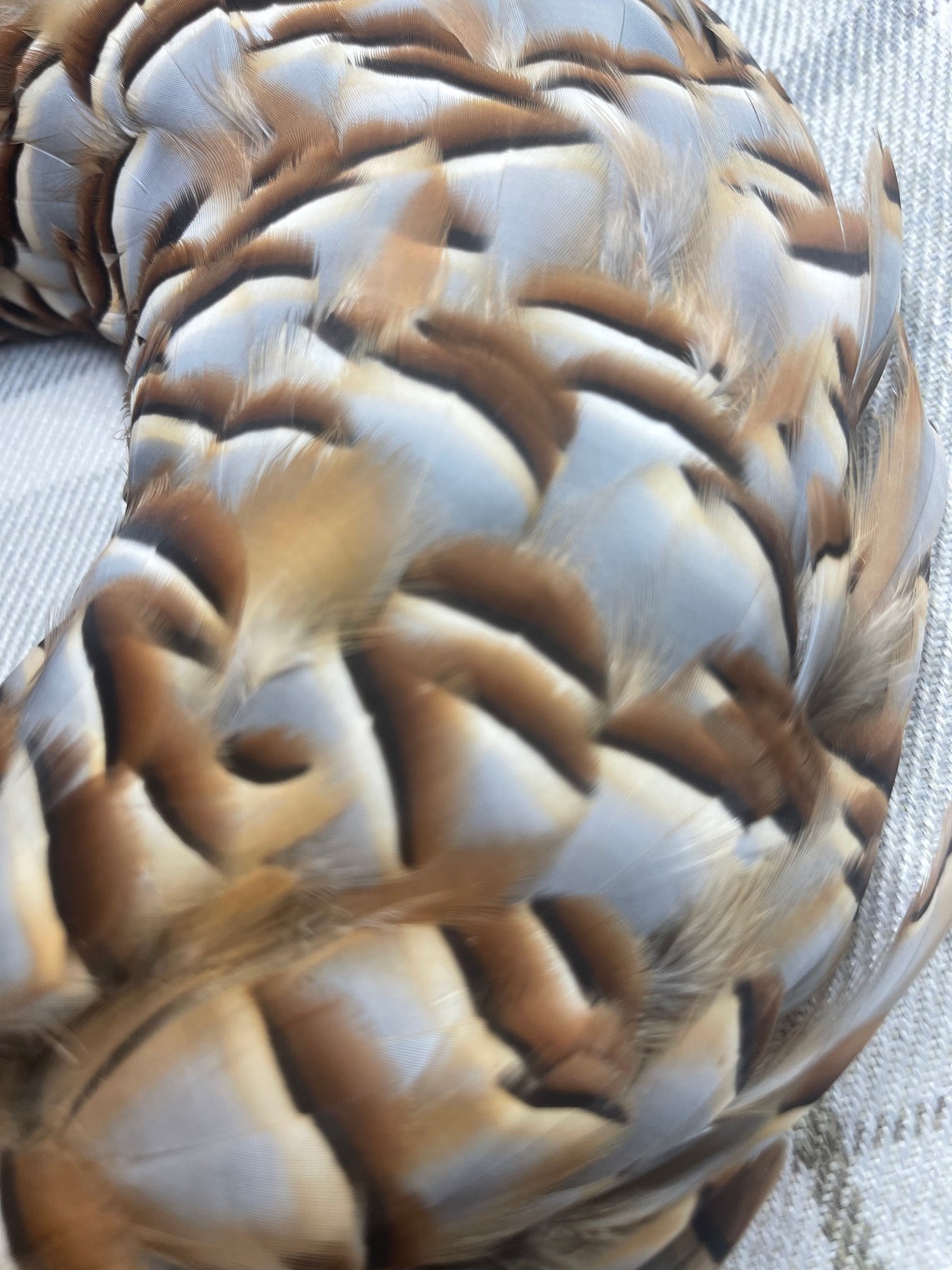 Partridge Feather Wreath Table Decoration or Candle Base - Etsy UK