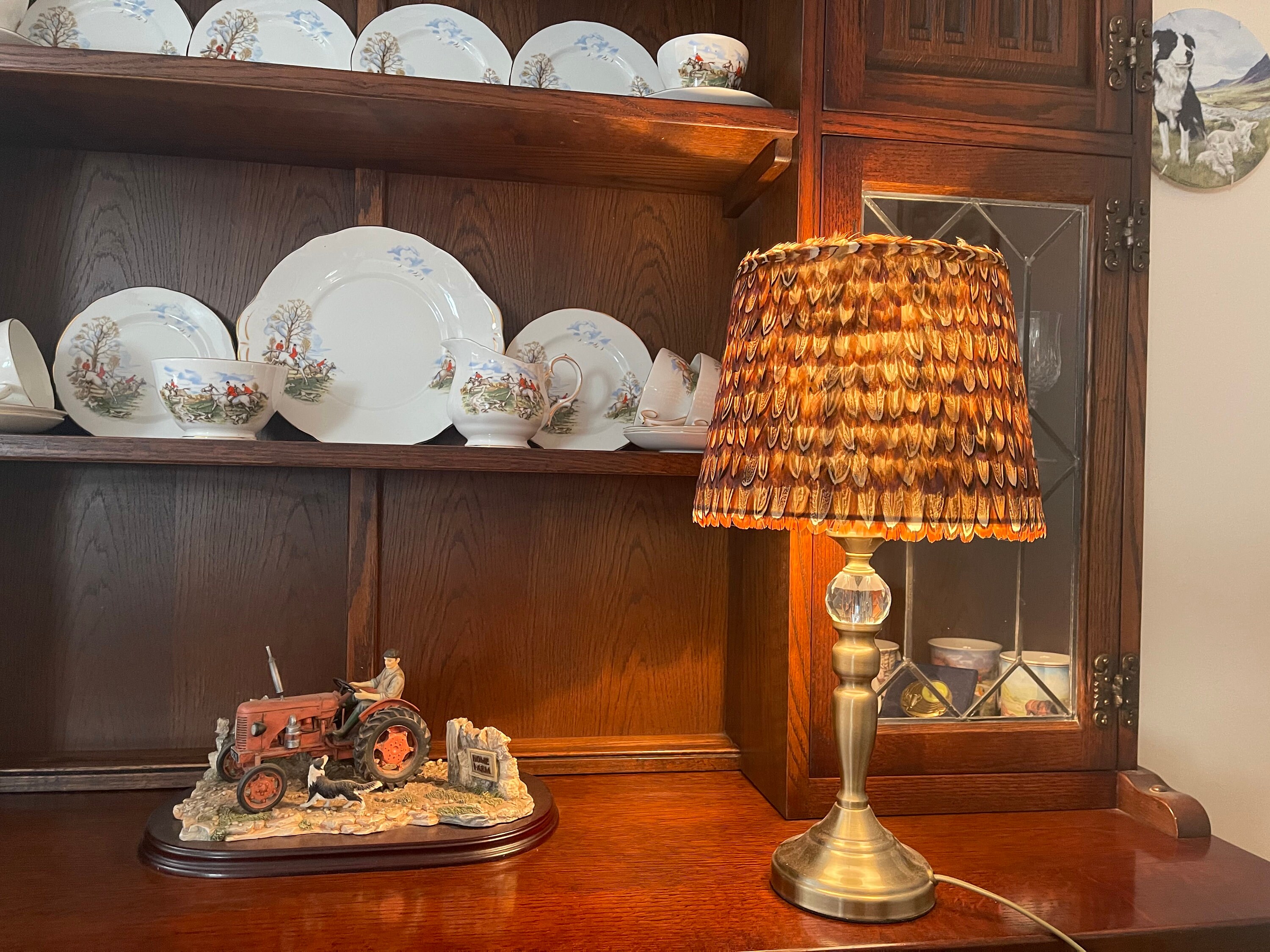 Ring Neck Pheasant Cock Bird Feather Lamp Shade - Etsy