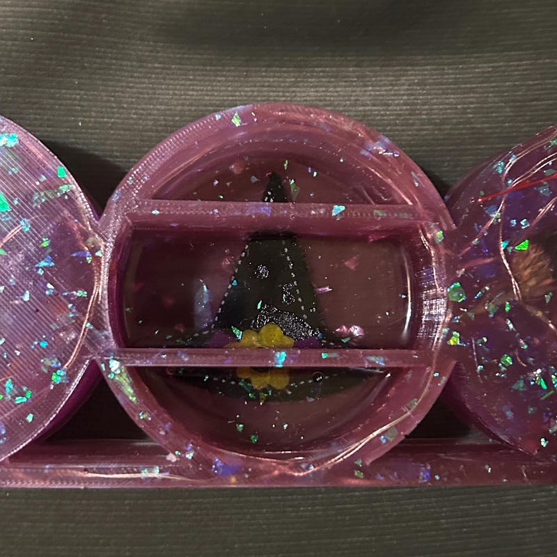 Resin Crystal Moon Shelf - Etsy