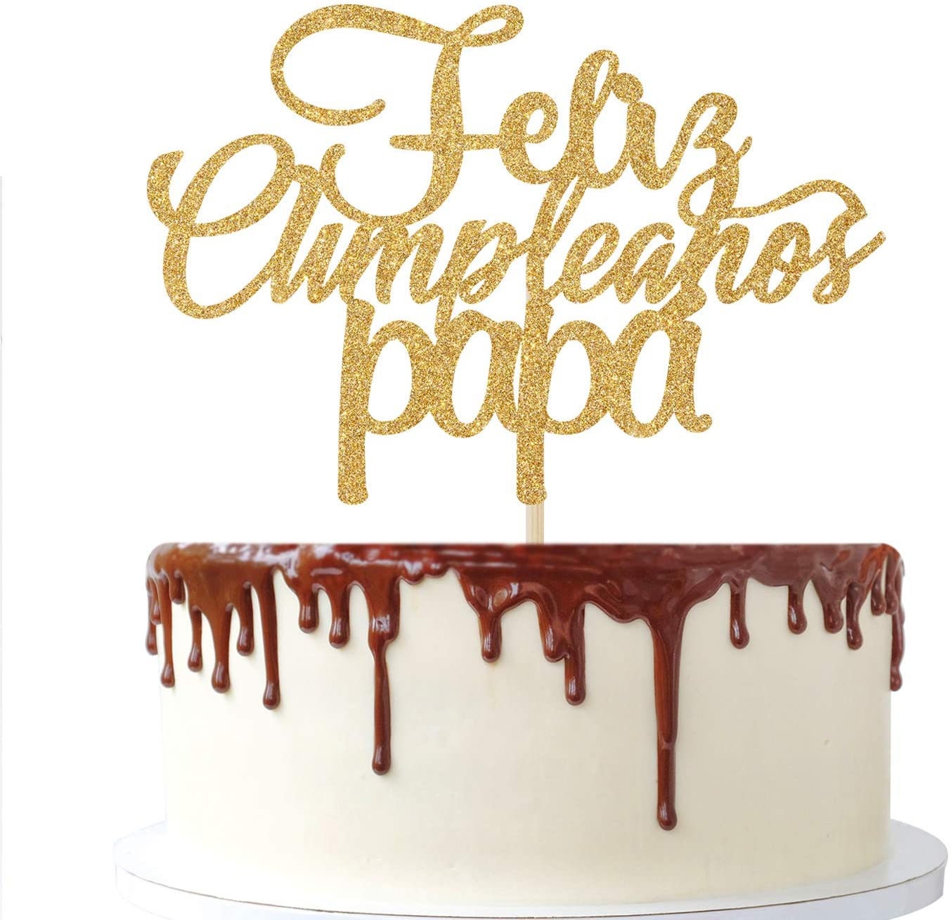 Feliz Cumpleanos Papa Cake Topper Best Dad Ever Happy | Etsy